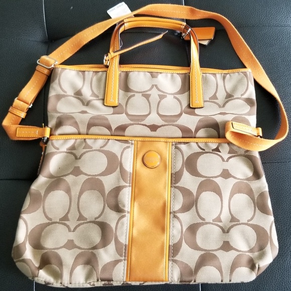 Coach | Bags | Coach Signature Crossbody Convertible Bag | Poshmark
